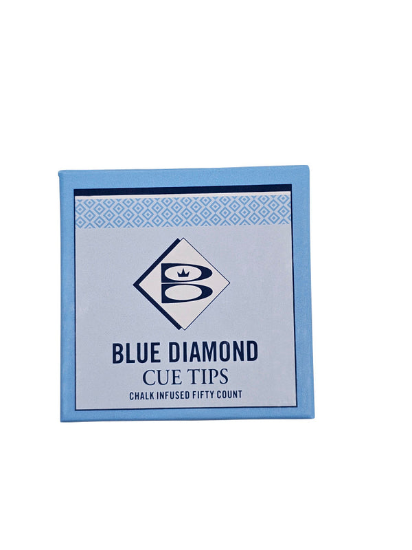 Blue Diamond Leather Cue Tips | Brunswick Billiards